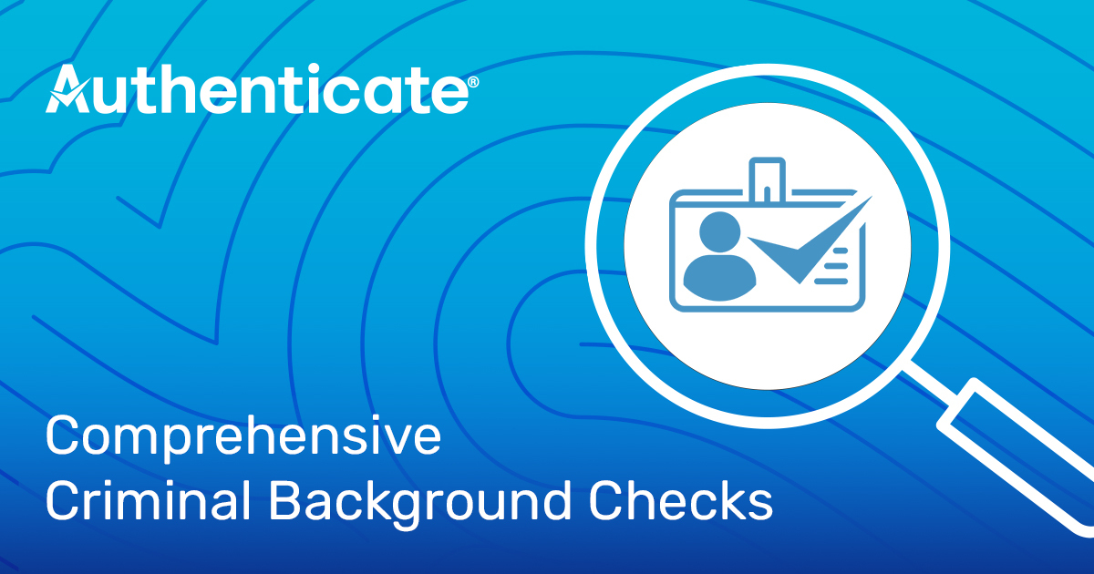 Authenticate: Comprehensive Criminal Background Checks for Employment, Rentals, and Fraud Prevention